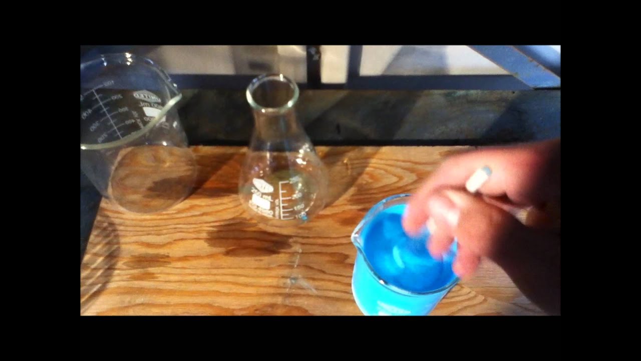 Copper benzoate - YouTube