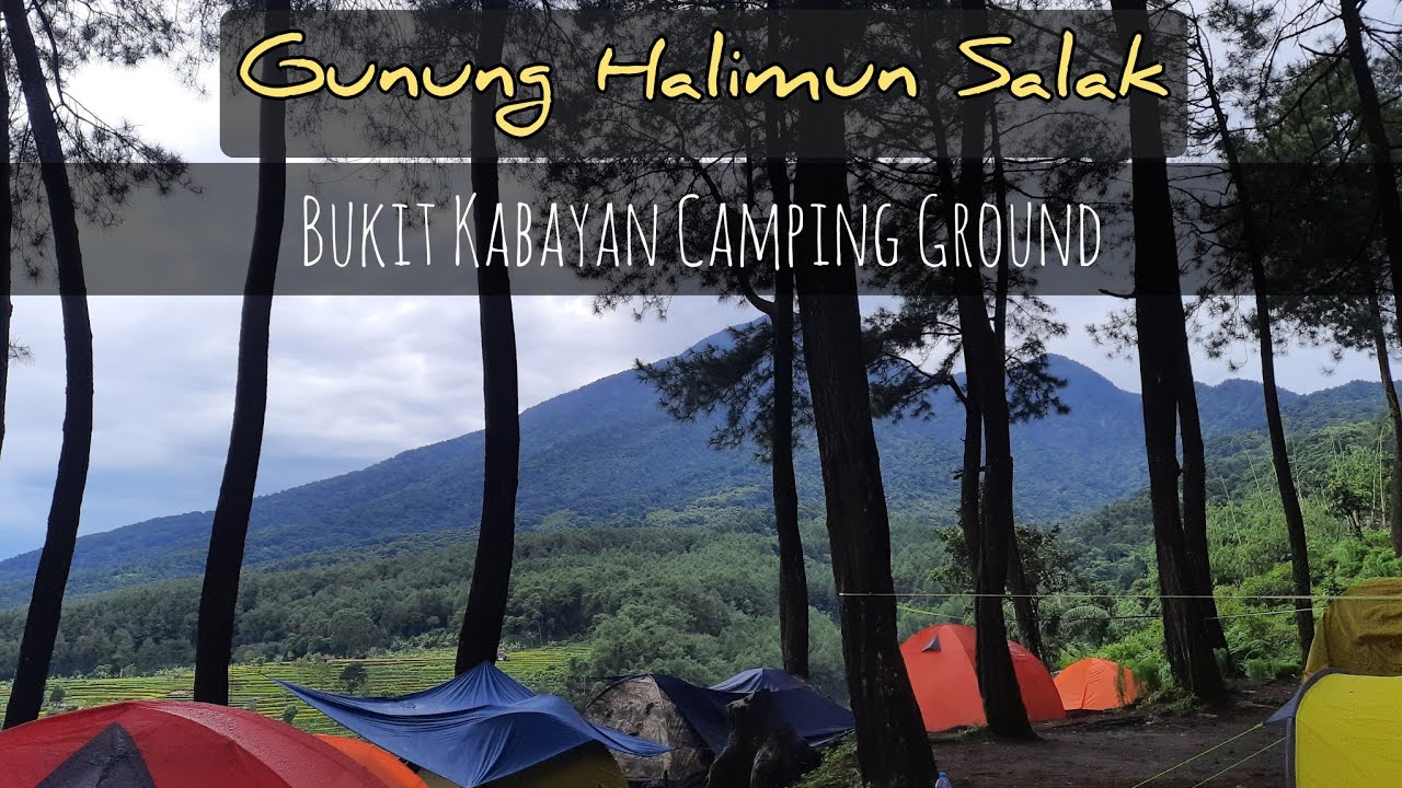 FAMILY CAMPING PERDANA DI BUKIT KABAYAN CAMPING GROUND || VIEW GUNUNG ...