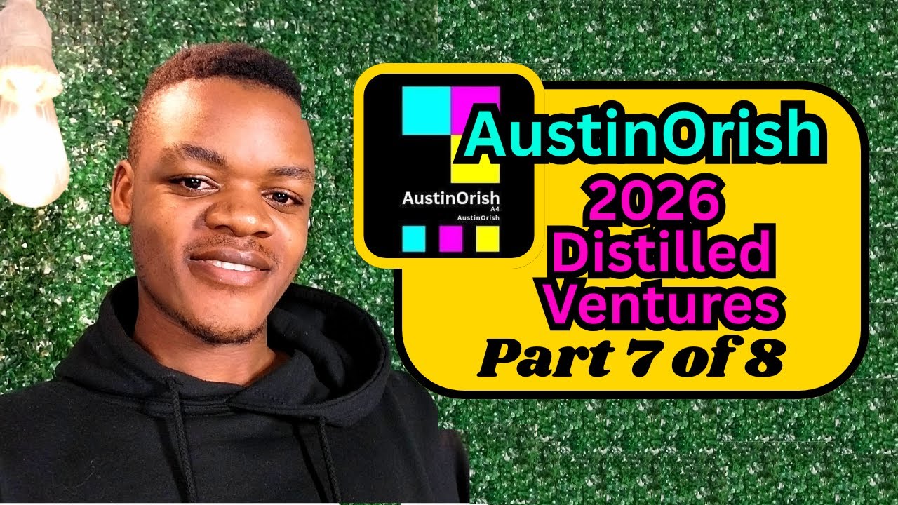 AustinOrish 2026 Distilled Ventures Part 7 of 8 - YouTube
