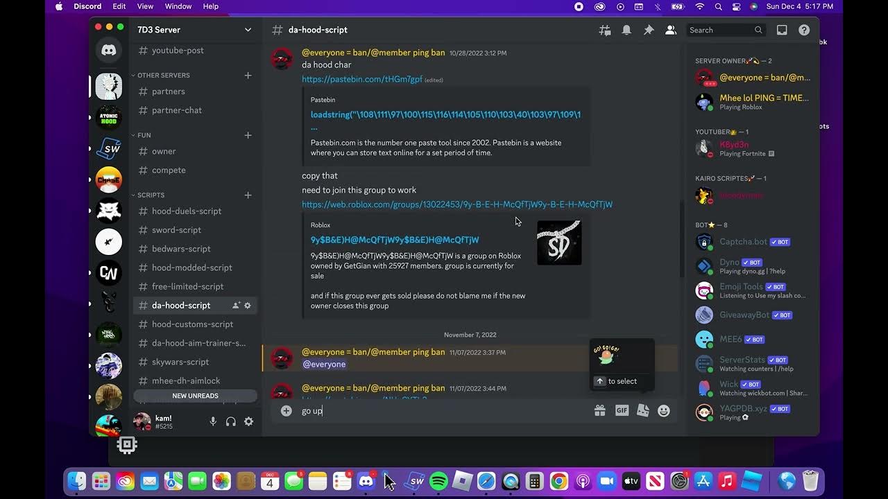 how to get Shazam script from my discord server - YouTube