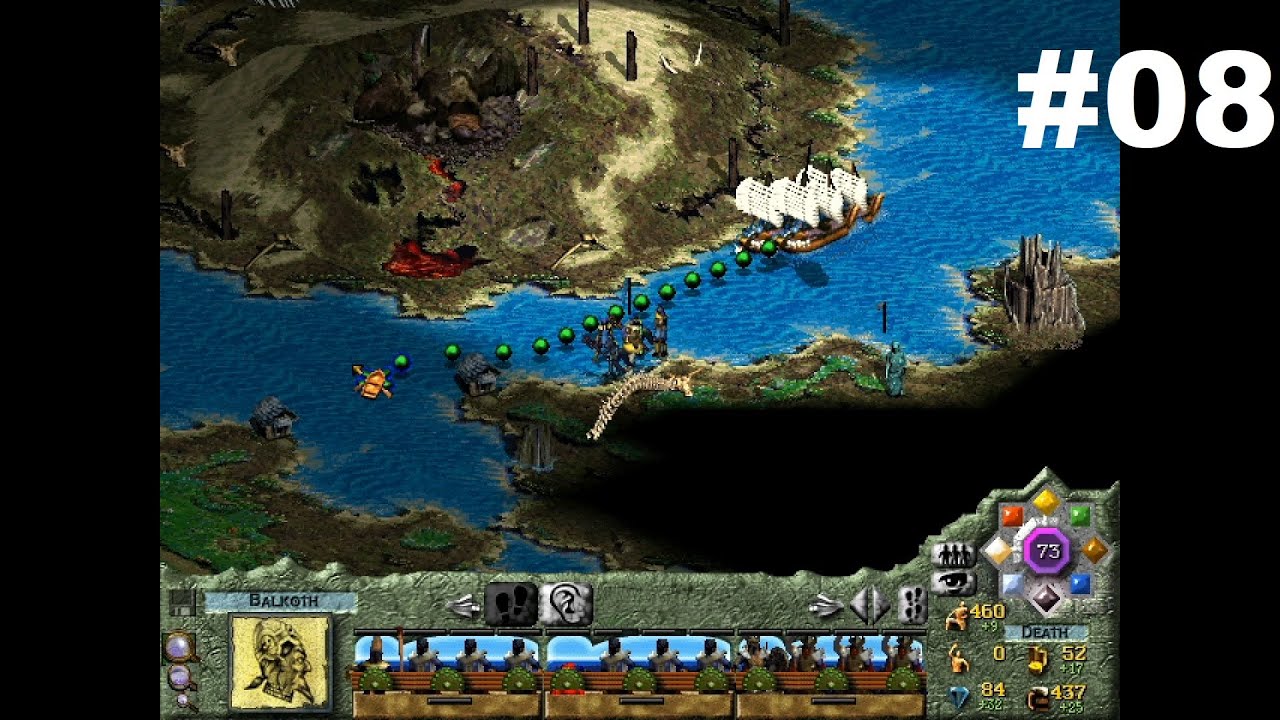 Let’s Replay Lords of Magic SE (Balkoth) #08: Set Sail for Conquest ...