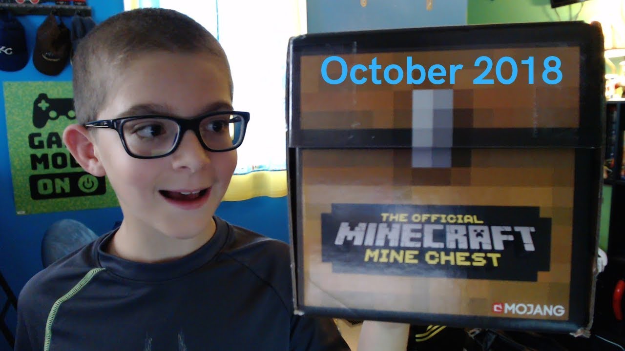 Unboxing The October 2018 Spooky Taiga Mine Chest! - YouTube