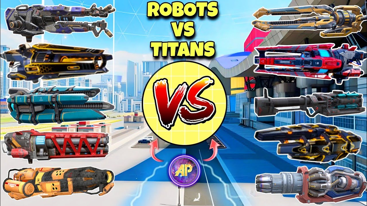 🔥 TITAN VS NORMAL VS ULTIMATE WEAPONS COMPARISON! || WAR ROBOTS WR || - YouTube