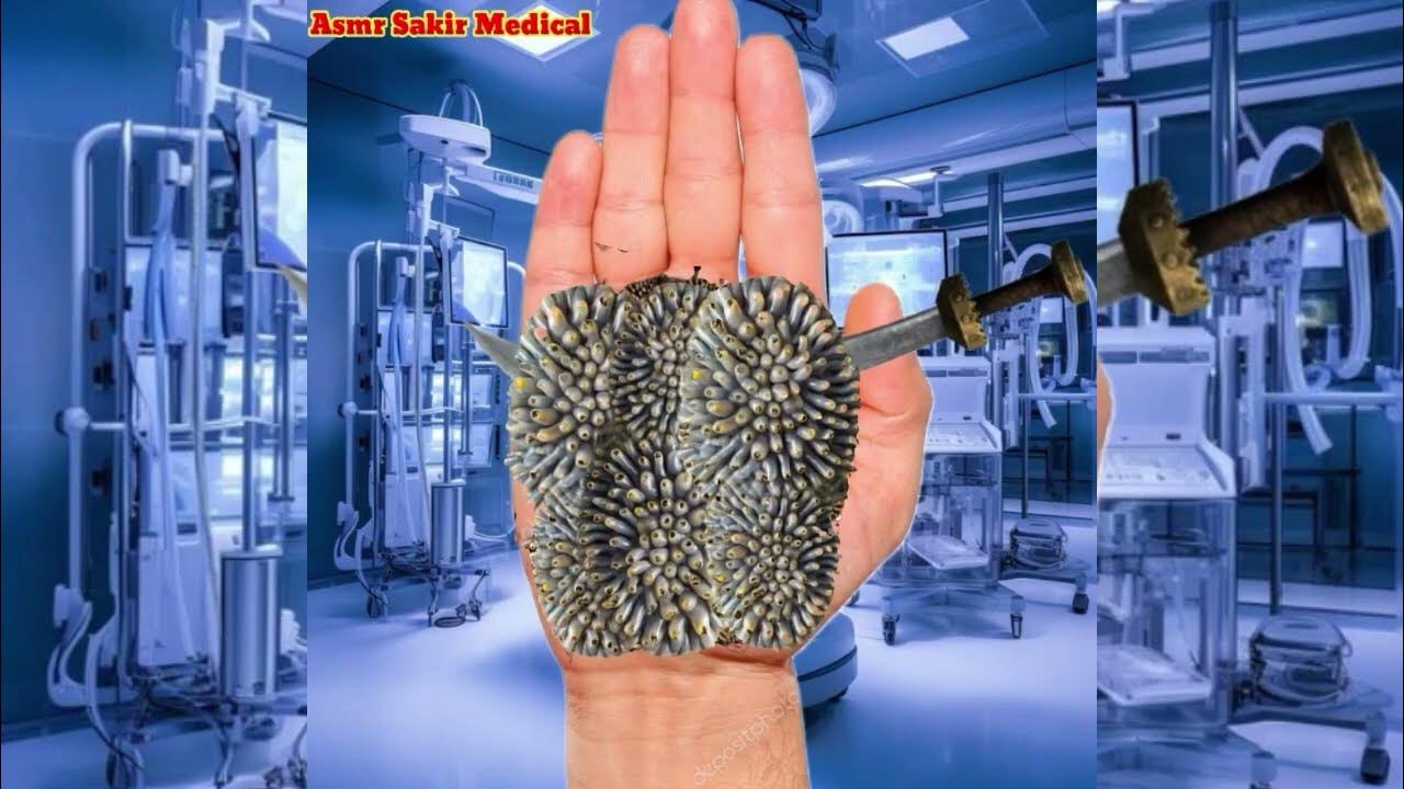 Asmr hand treatment 2d animation | hand treatment 2d animation Asmr ...