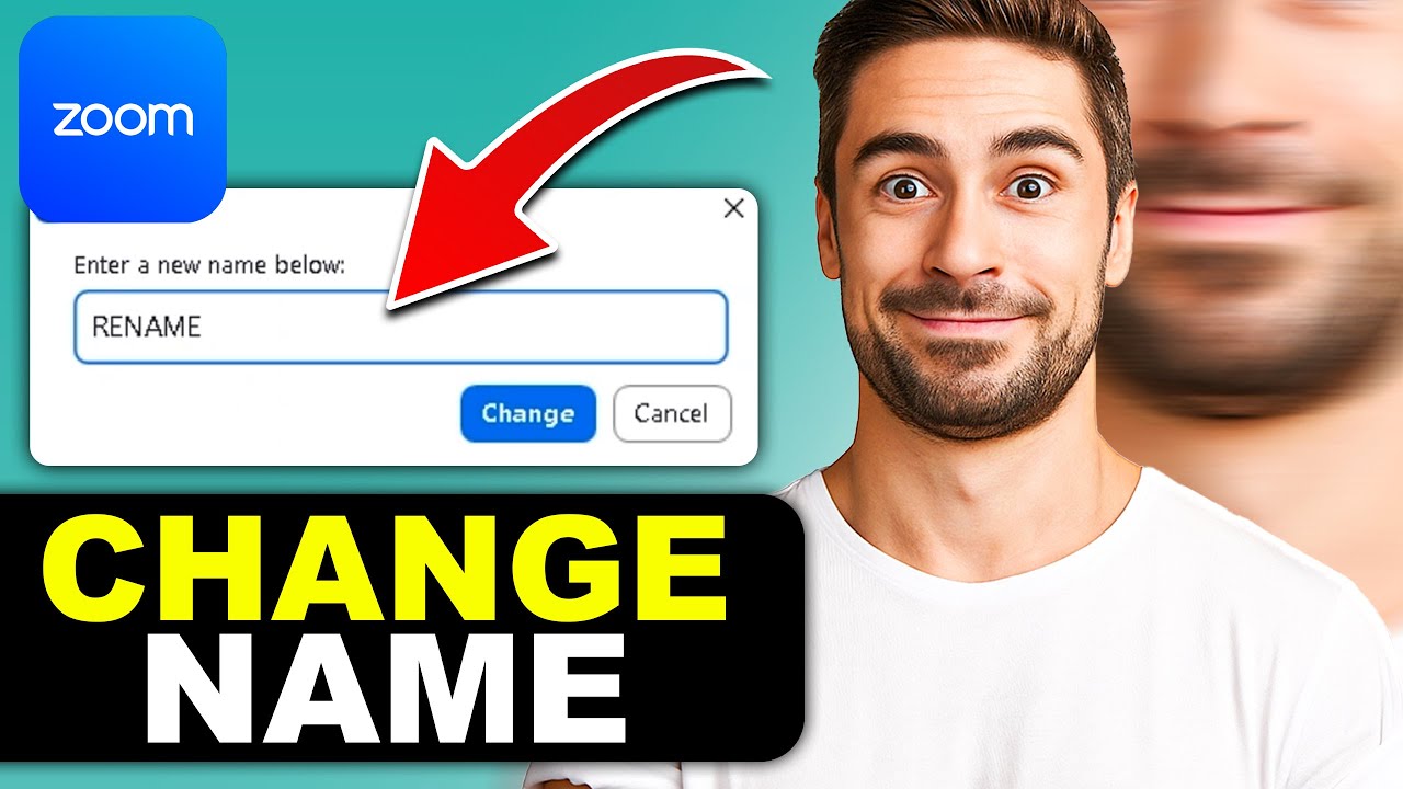 How to Change Your Zoom Display Name Before and During a Meeting - YouTube