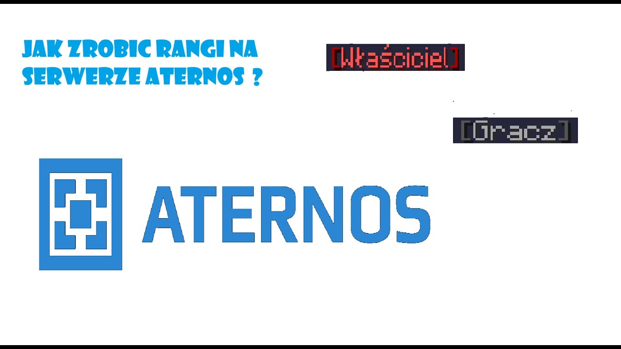 Jak zrobić rangi w Minecraft | Aternos - YouTube