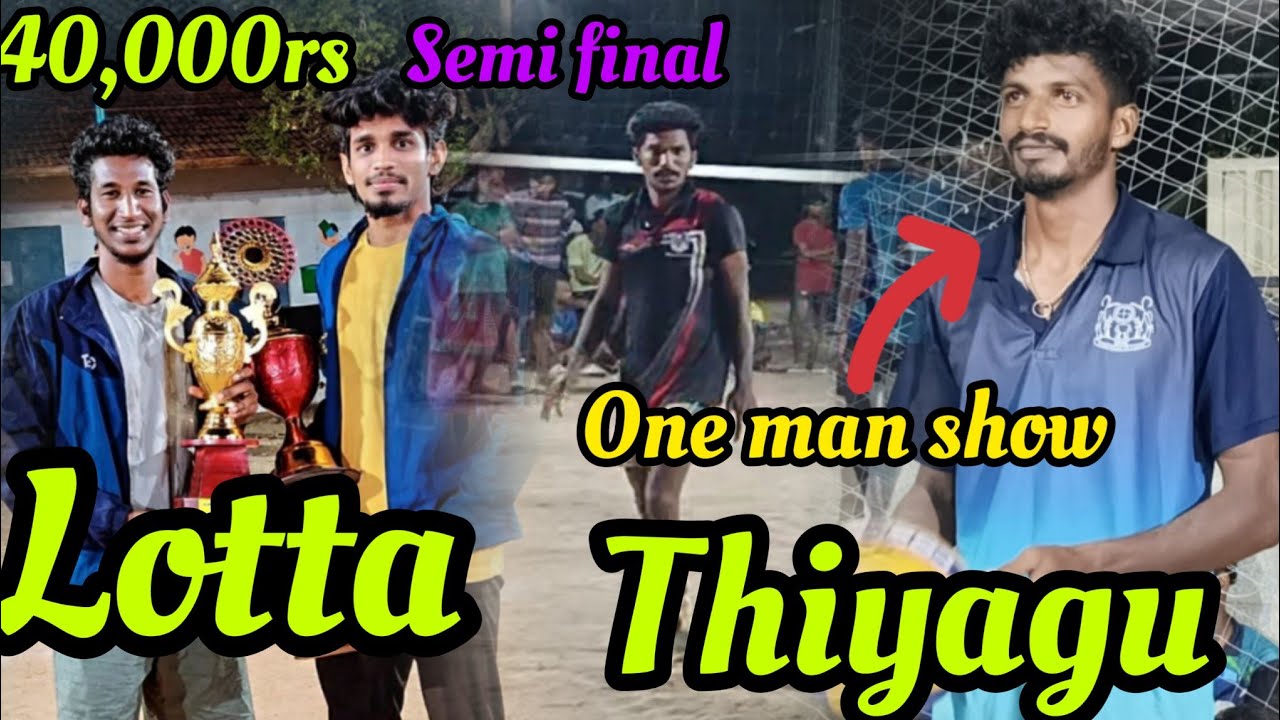 semi final 40k match Danger boy's V's gayel friends 🔥💯 AVR volleyball ...