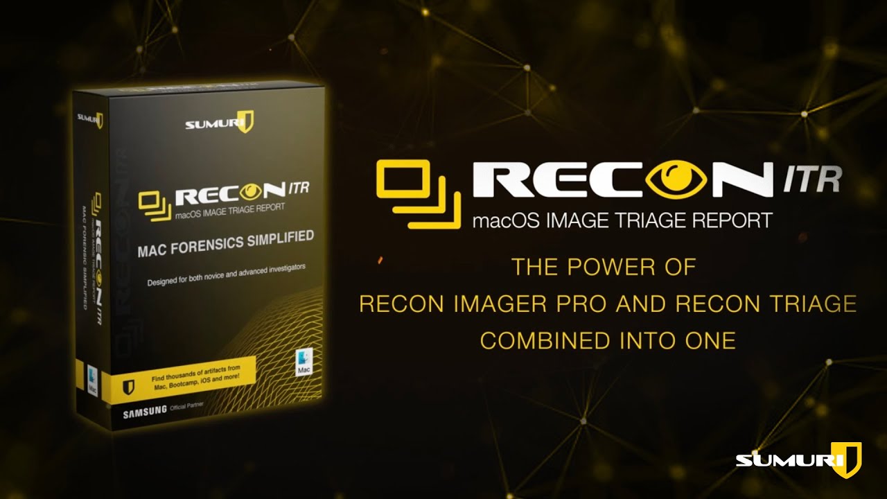 RECON ITR: The leading macOS Imaging, Triage and Reporting solution ...