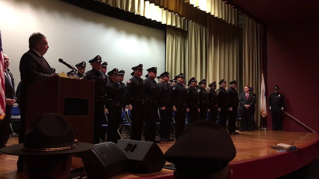 Graduation: Cape Cod Municipal Police Academy - YouTube