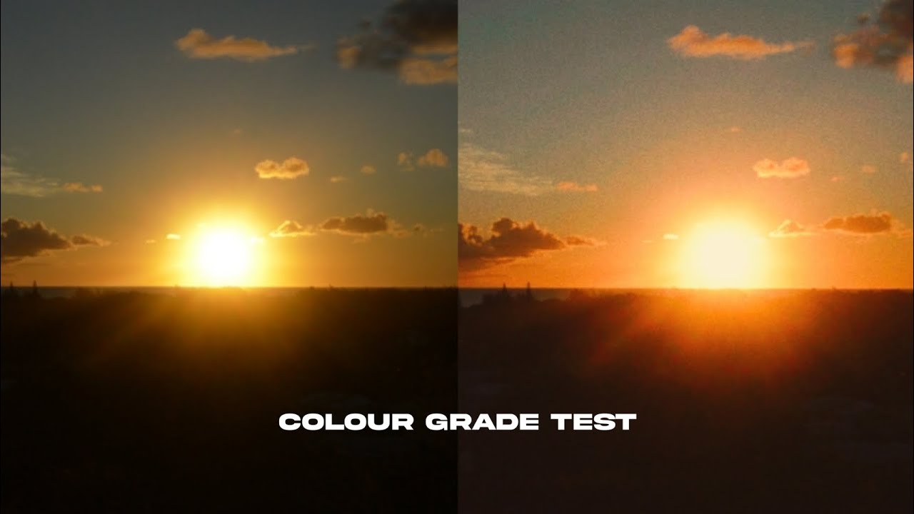 Colour Grade Test (4K) - YouTube