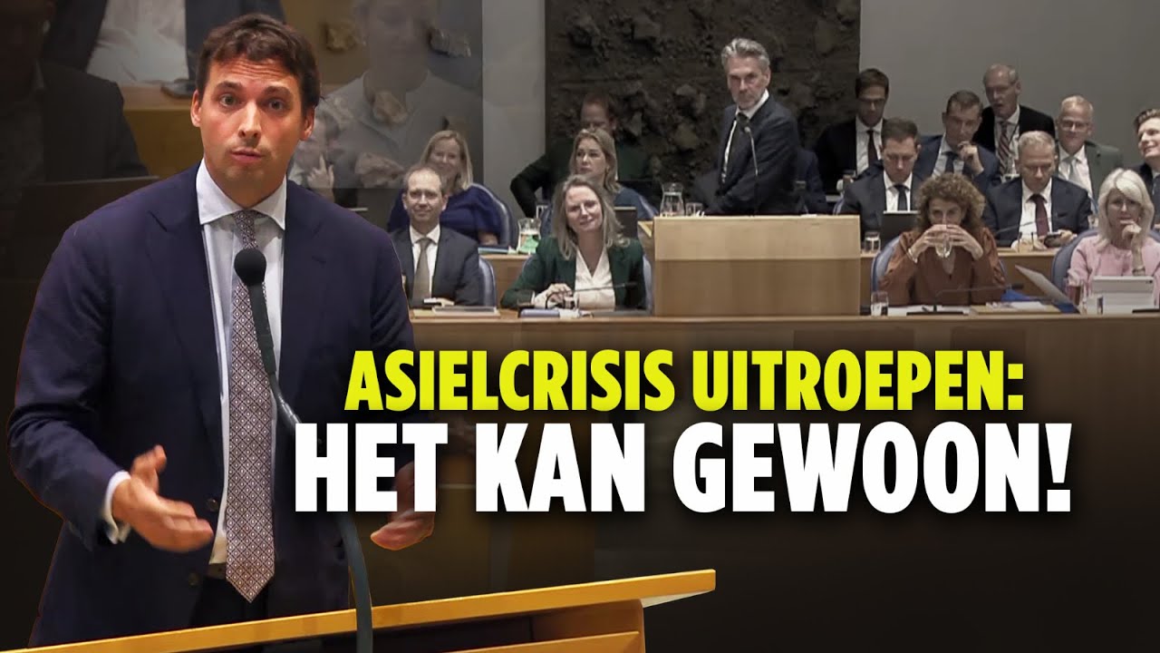 Asielcrisis uitroepen: kan gewoon! Baudet (FVD) geeft Tweede Kamer ...