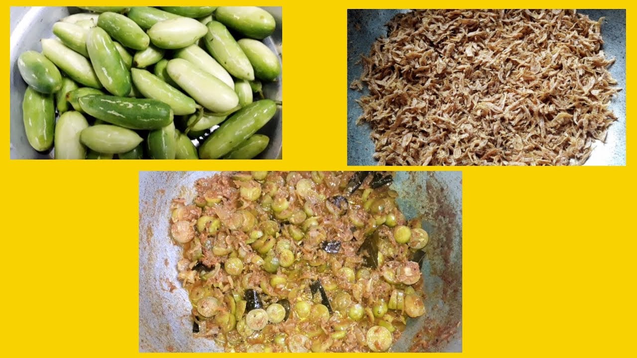 Ivy gourd dry prawns fry || Kovakkya unakka chemmeen thoran | Thondekai ...