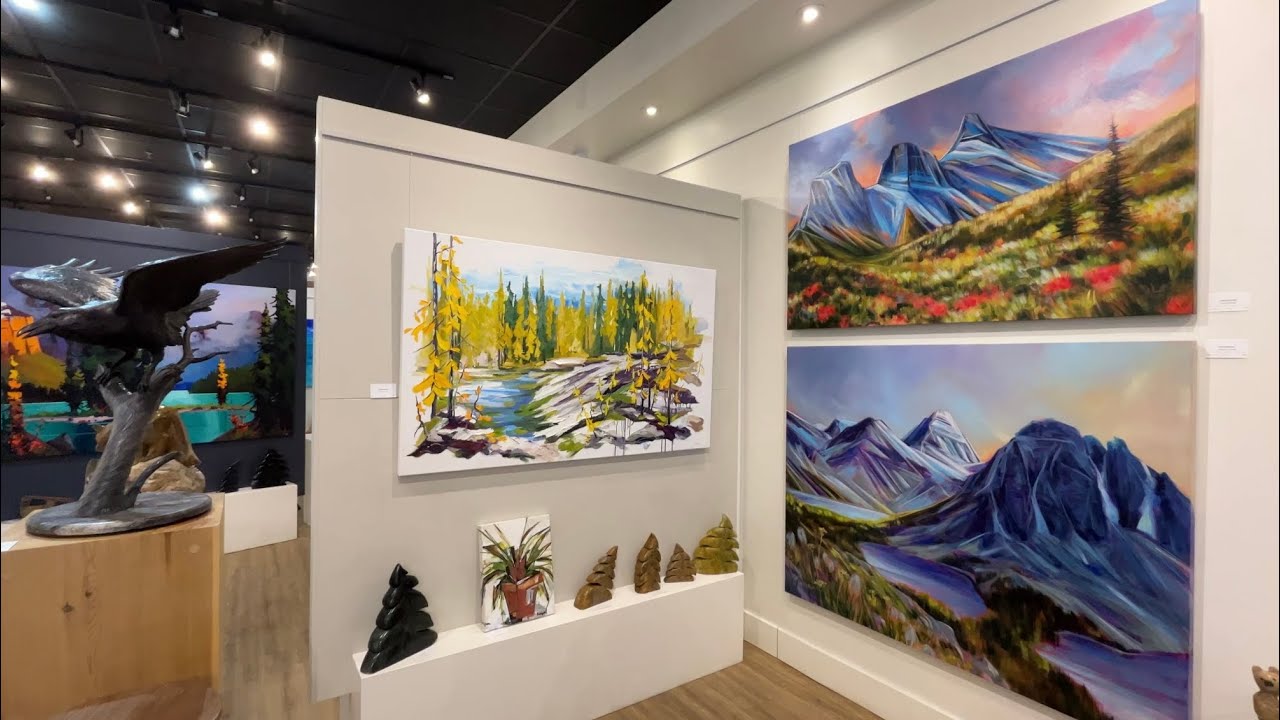 Avens Gallery, Canmore Alberta, November 30,2022 - YouTube