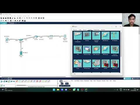 Tutorial Cara Configurasi WEB SERVER Di Software Cisco Packet Tracer - YouTube
