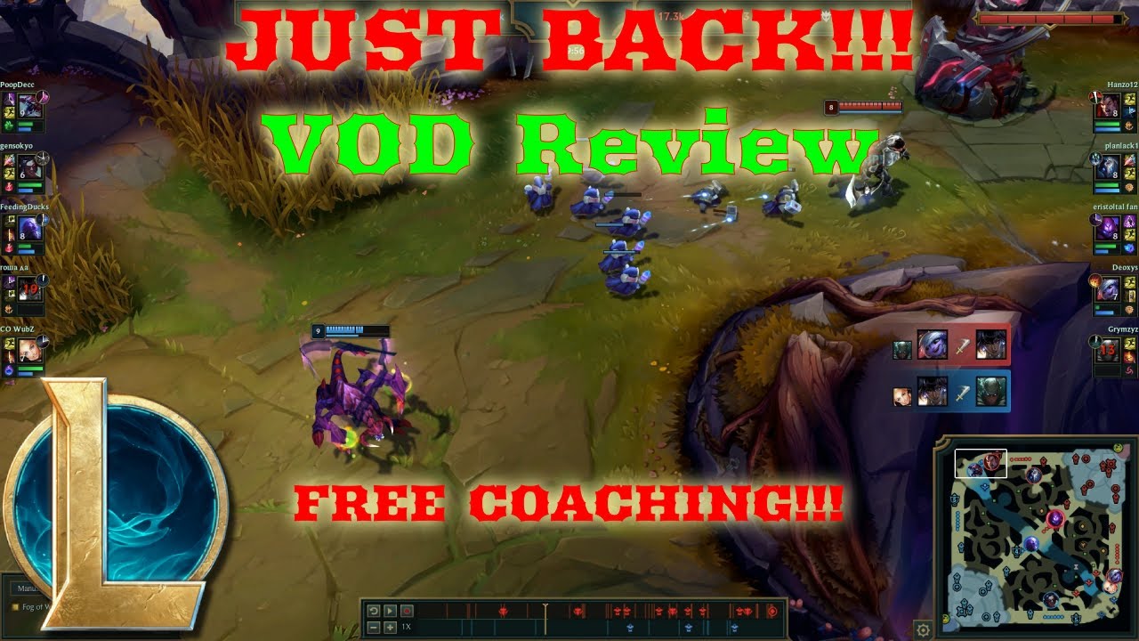 LOW ELO!!! START BACKING MORE!!! League of Legends Coaching Video - YouTube