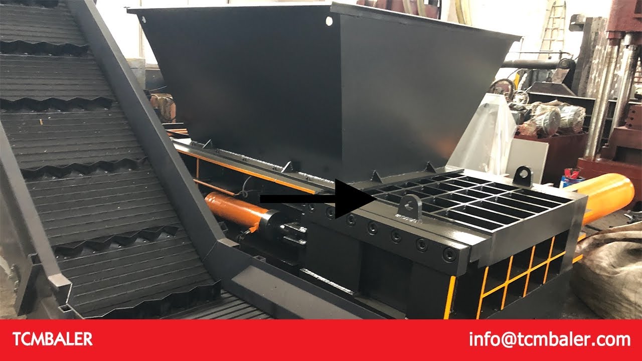 Metal Baler Factory - YouTube