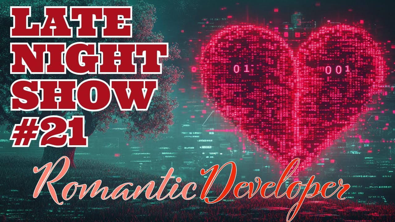Romantic Developer Night Stream pt21 - Family First & UV Glasses Hau / Navigating Blender Basics ...