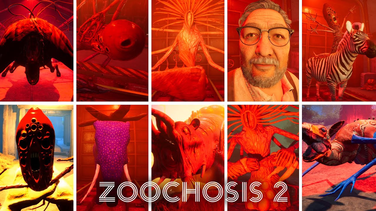 Zoochosis 2 Game Play - All jumpscares | Zookeeper fights ferocious ...