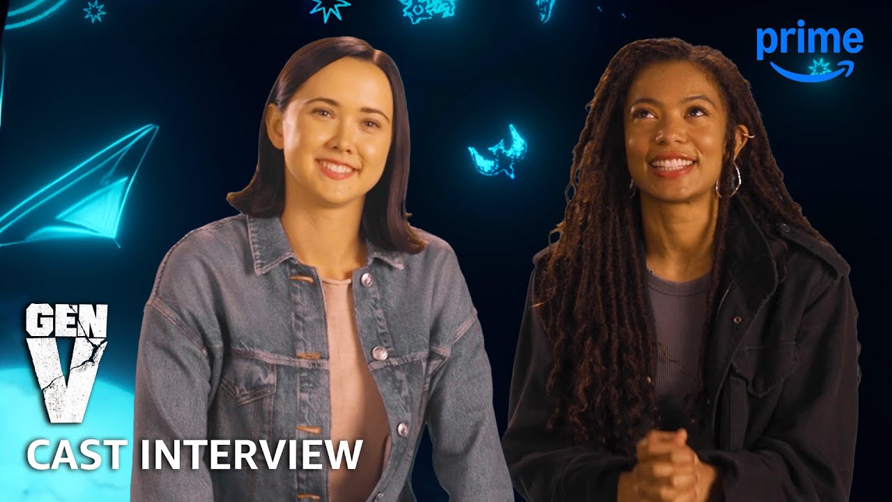 Halloween Rapid Fire with the Cast of Gen V | Prime Video - YouTube