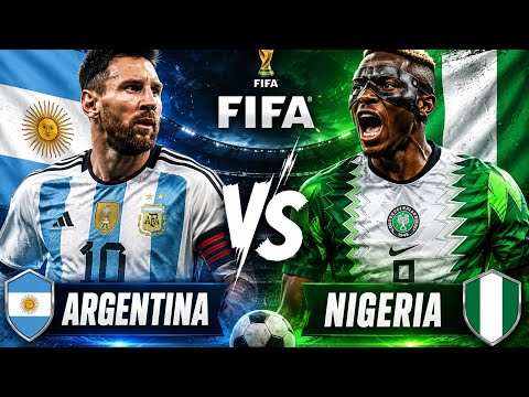 Argentina vs Nigeria | 3-0 | FIFA World Cup 2026™ highlights and goals| Messi hatrick 