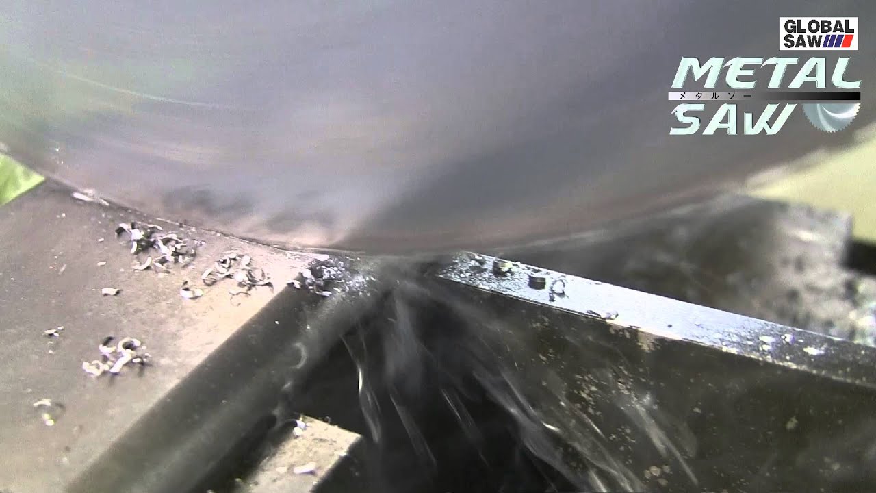 Motoyuki "Global Saw" HSS Metal Saw Blade GMS series - YouTube