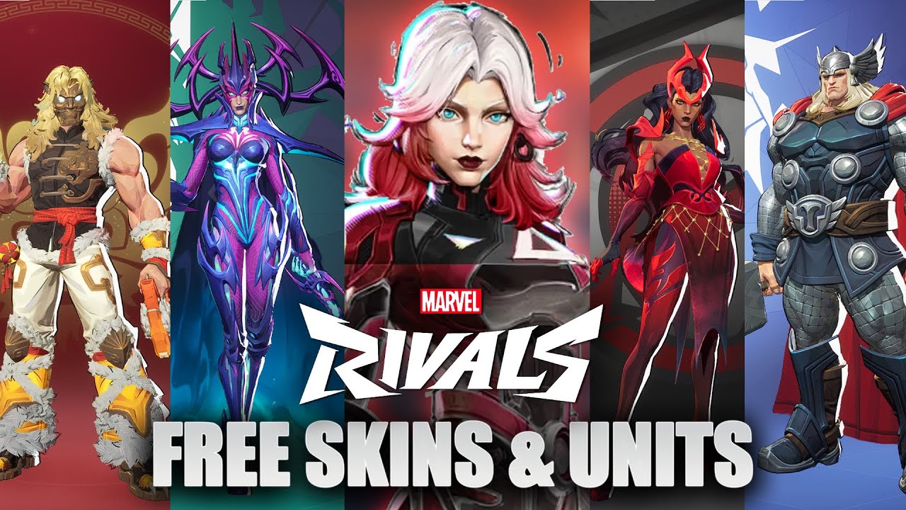 Get Marvel Rivals Free Skin And Units | Marvel Rival - YouTube
