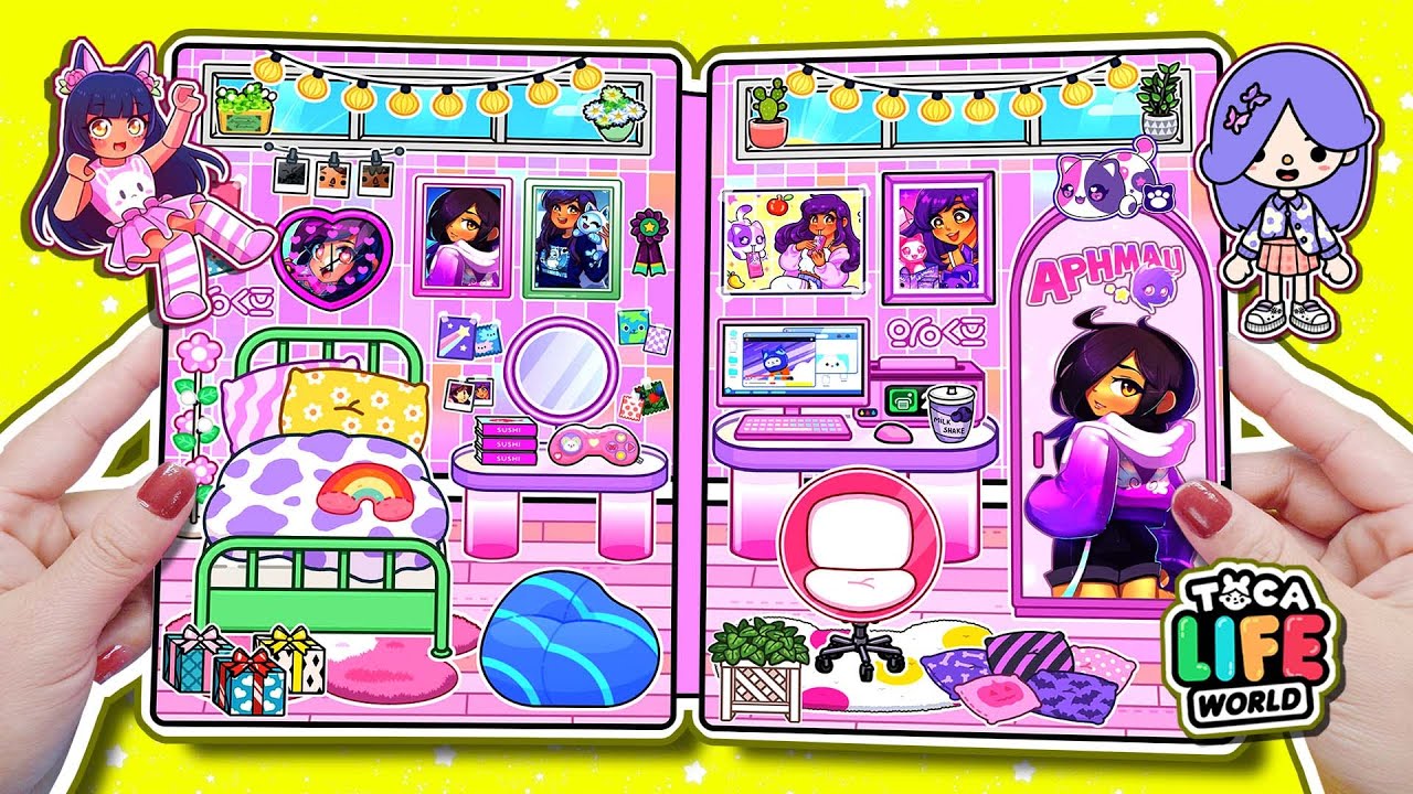 Candy Home Quiet Book Episode 151 - Aphmau Quiet Book - YouTube