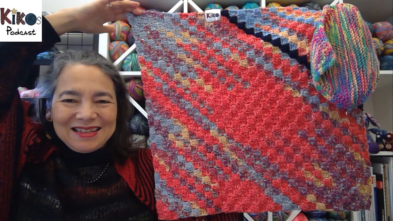 Kiko's Knitting Podcast #169 - two Squares - YouTube