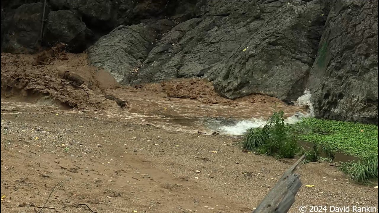 Big Flash Flood near Tucson AZ, July 31 2024 - YouTube