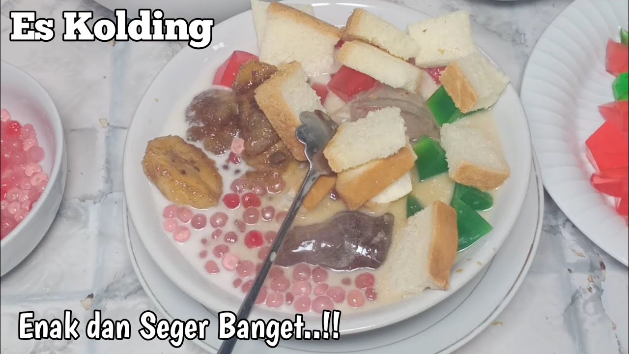 Resep Es Kolding (Kolak Dingin) Pisang Segar dan Bikin Nagih..!! - YouTube