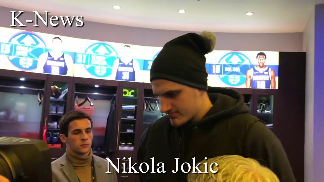 1-11-2020, Denver Nuggets, Nikola Jokic interview - YouTube