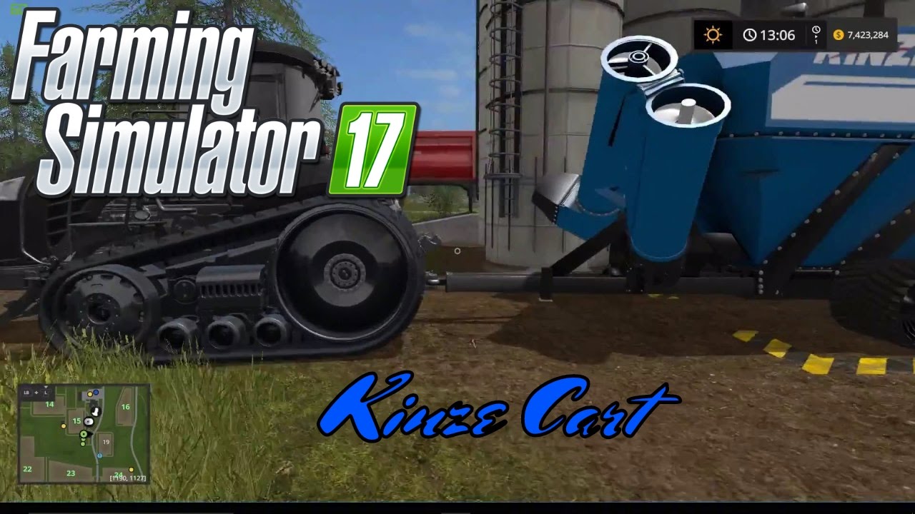 Farming simulator 2017 kinze1300trac Over Loading like a Boss!! - YouTube