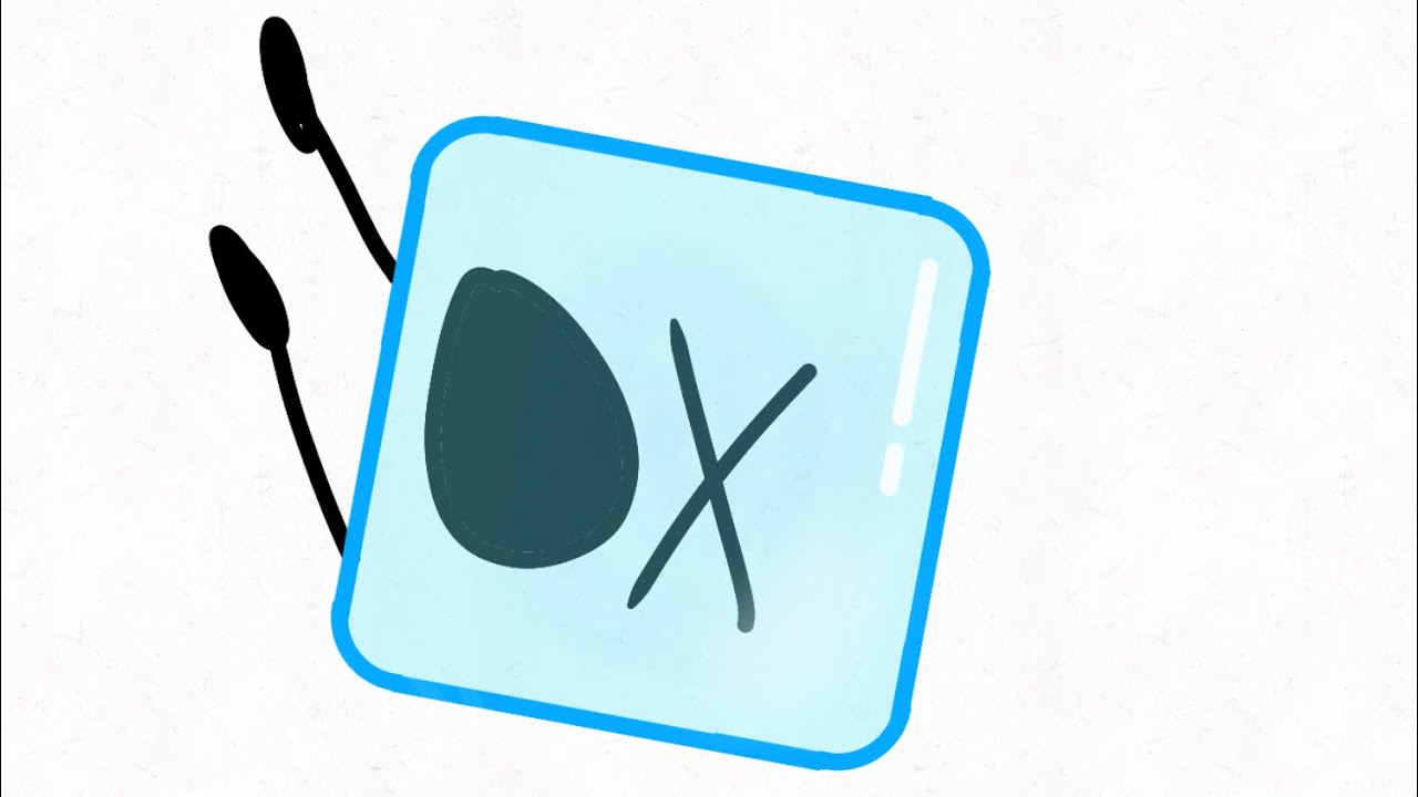 Ice cube shatter animated at 30fps - YouTube