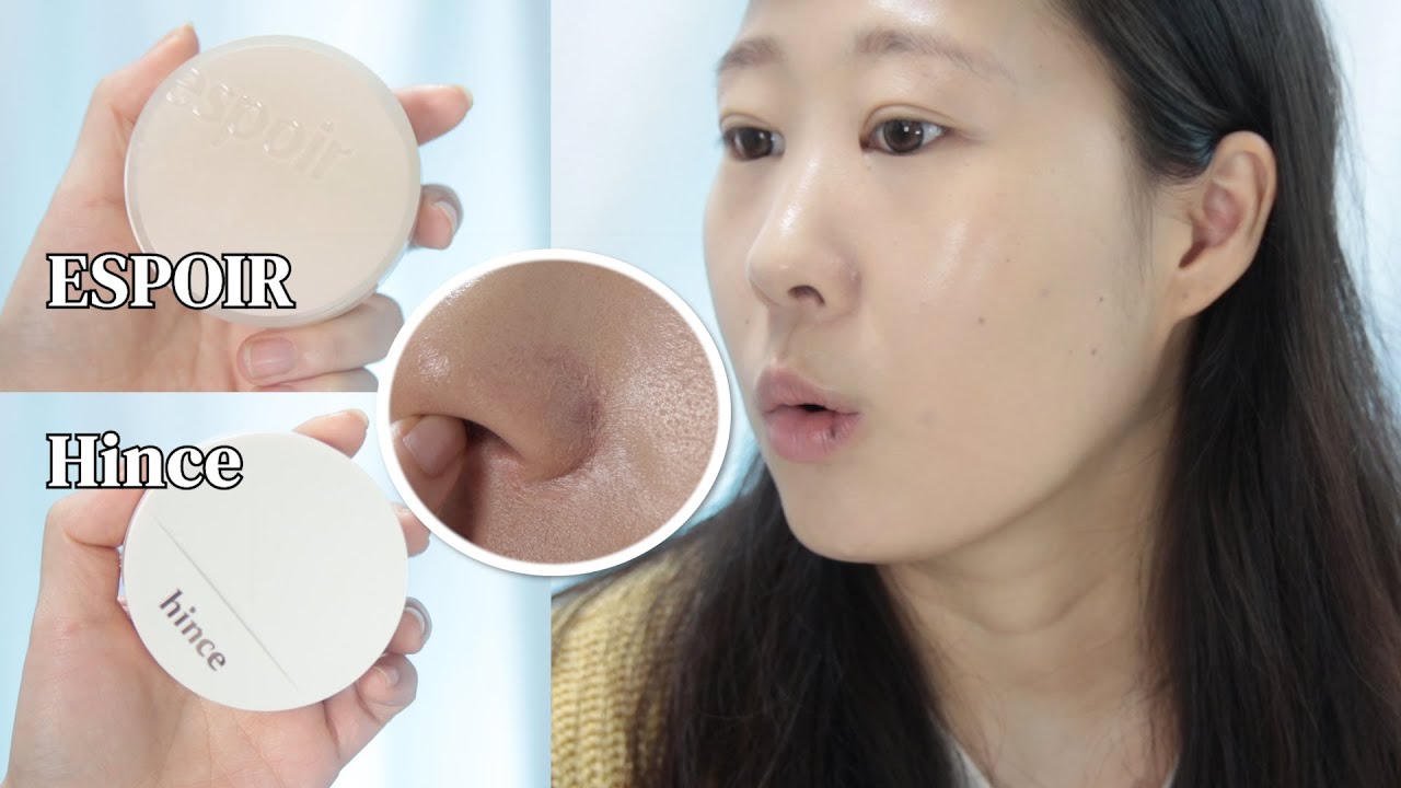 광고 에스쁘아 비 내추럴 쿠션 And 힌스 세컨 스킨 글로우 쿠션 반반 리뷰 건성 쿠션 사월sawor Youtube