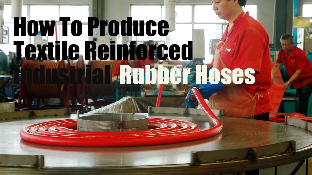 How To Manufacture Long Length Industrial Rubber Hose by JYM Hose China ...