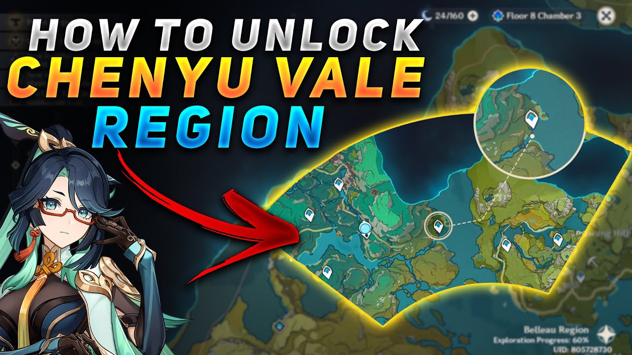 SOO This Is How You "UNLOCK The New CHENYU VALE MAP" | Genshin impact ...