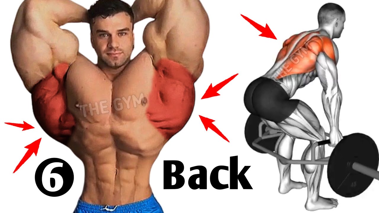 6 Wider back exercises ( fastest ) - YouTube
