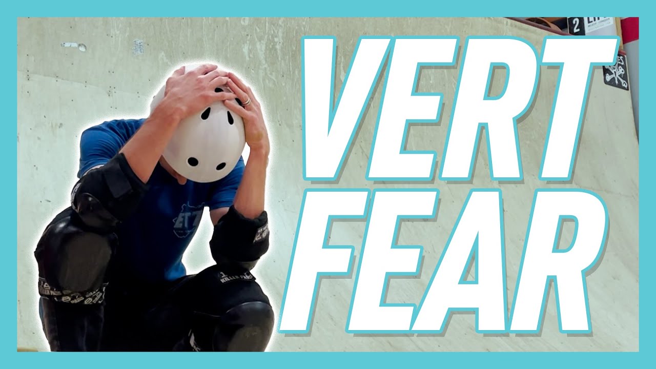 How to Overcome Fear To DROP IN ON VERT - 13 FT Drop In - Ramp 48 Vert ...