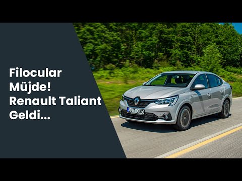 Filocular Müjde! Renault Taliant Geldi | Renault Taliant 1.0 TCe (İlk Sürüş)