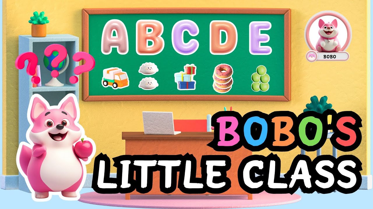 🔤ABC Song | Alphabet Song🐾🎵 | BoBo's alphabet song🐶🎶 | Children's song ...