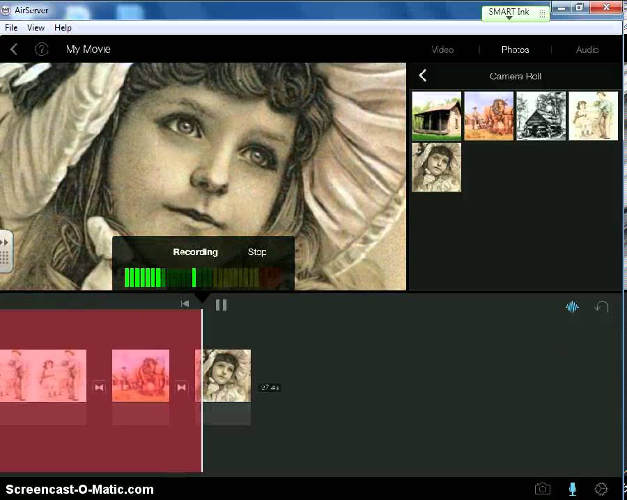 Book Trailers:Adding your Voice Recording in iPad's iMovie - YouTube