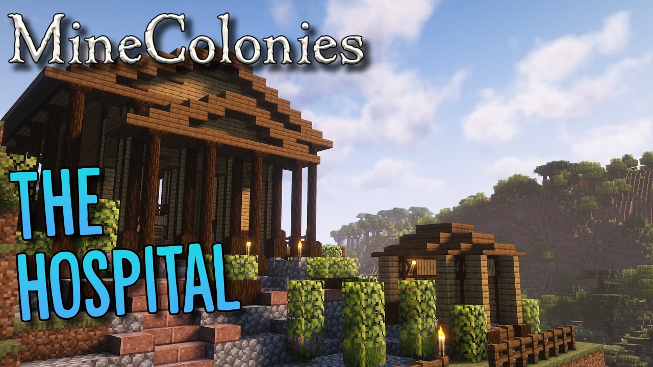 Minecolonies - Byzantine #10 Hospitals, Eagles? Raids! - YouTube