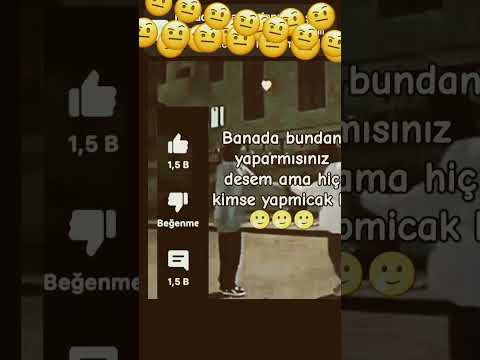 Bana 1 like 0 yorum gelir🥲