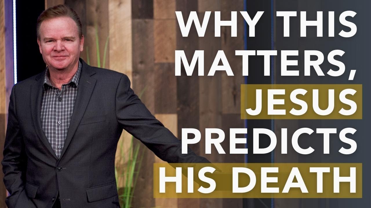 Jesus Predicts His Death (Why This Matters) Luke 18:31-34 - Luke 18:31 ...