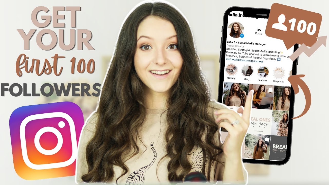 How to Get your First 100 Instagram Followers Organically - Fast & Easy ...