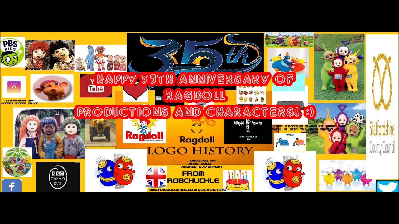 Happy 35TH Anniversary Of Ragdoll Productions 2019 - YouTube