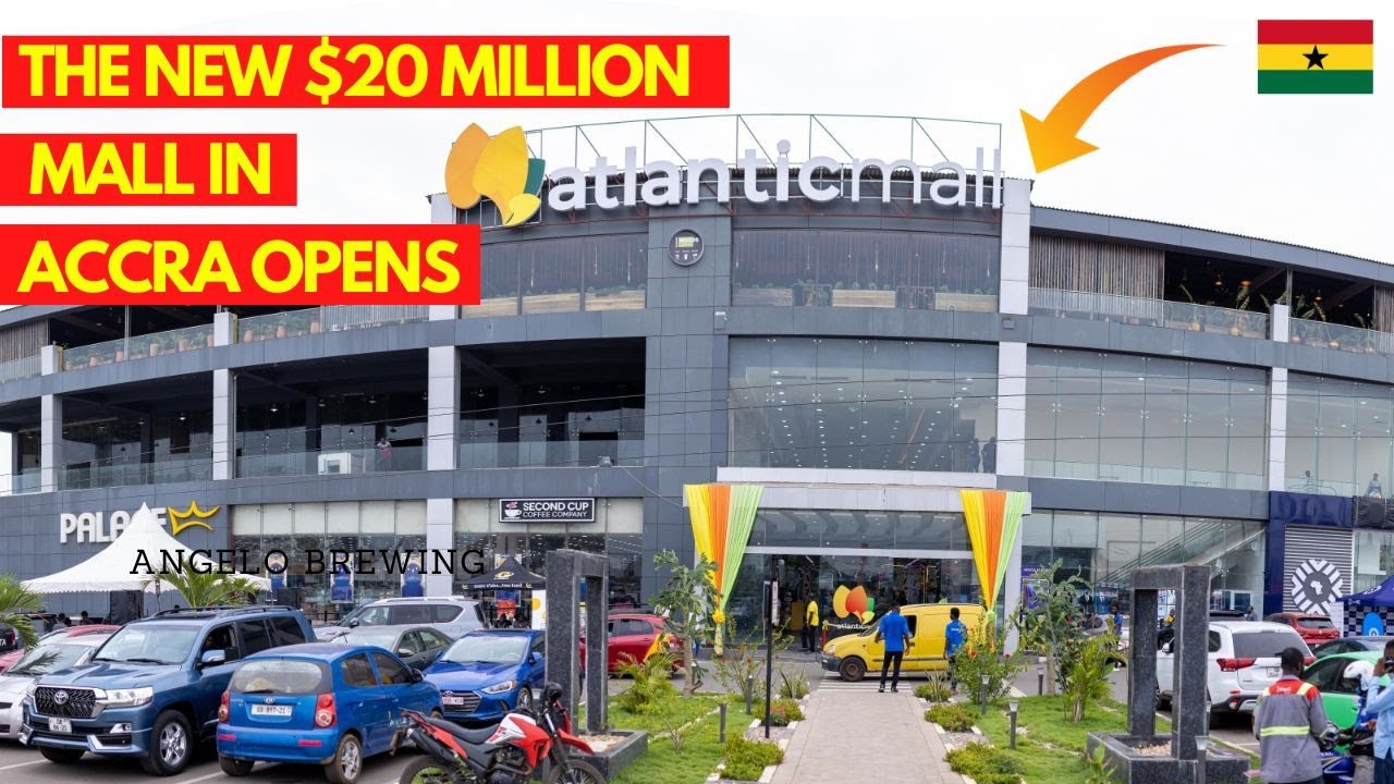 Ghana's State of the art Atlantic Shopping Mall Opens in Accra - YouTube