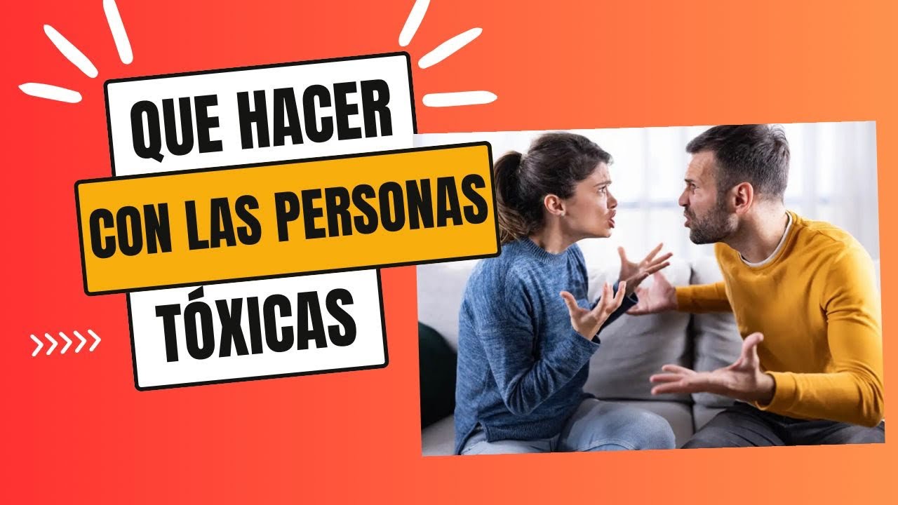 Que hacer con las personas tóxicas. Escúchalo #predicascristianas# ...