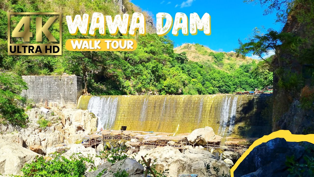 Hidden WONDER near Manila | Wawa Dam, Rodriguez, Rizal | Full Walking ...