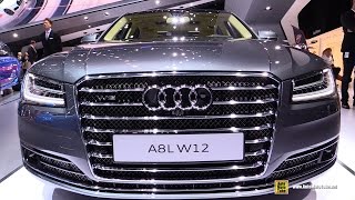 2016 Audi A8 W12 - Exterior and Interior Walkaround - 2015 Frankfurt Motor Show